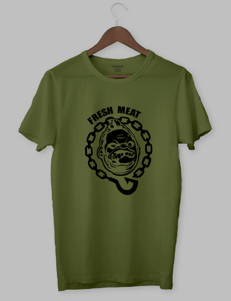 Футболка з принтом “Pudge Fresh Meat” – Cherokeeprint